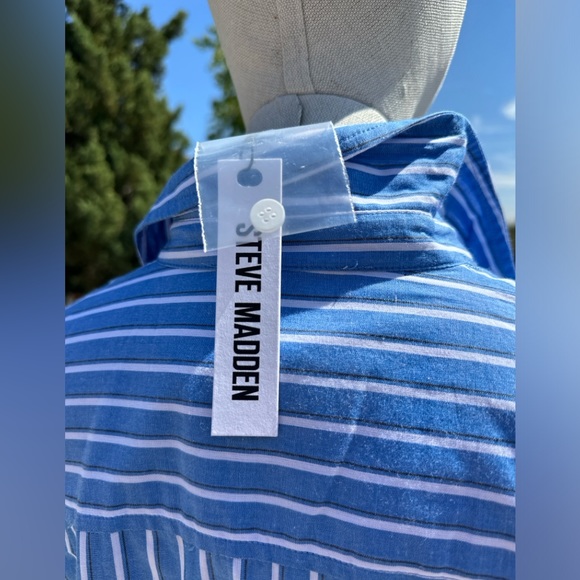 Steve Madden | Dresses | Steve Madden Nadia Dress In Blue | Poshmark